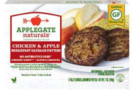 Applegate Chicken & Apple Sausage Patty | Upgraded Health