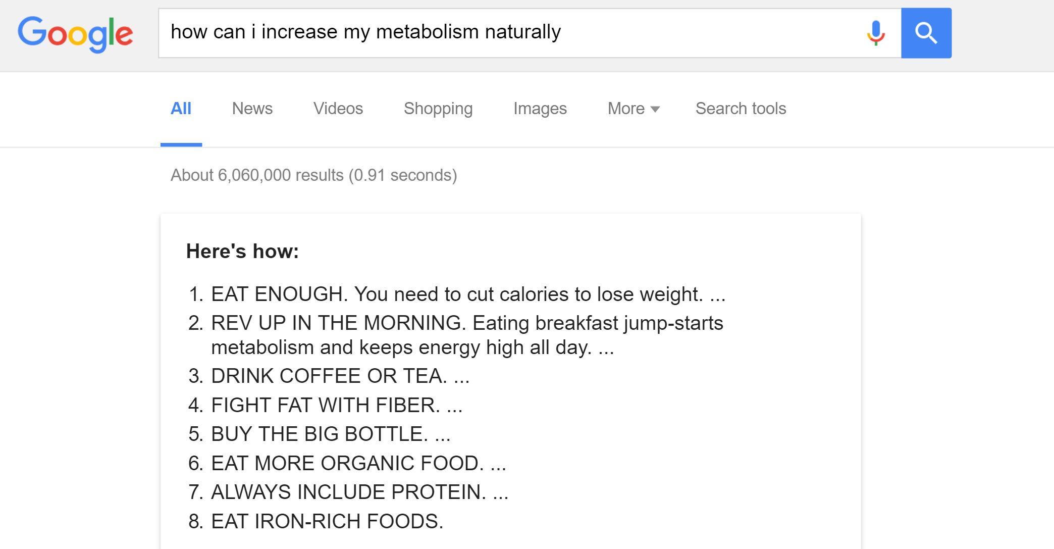 4 Step Metabolism Formula for Eating MORE Calories by Eating FEWER Of ...