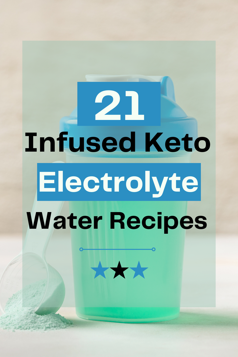 21 Infused Keto Electrolyte Water Recipes to Help You Hydrate