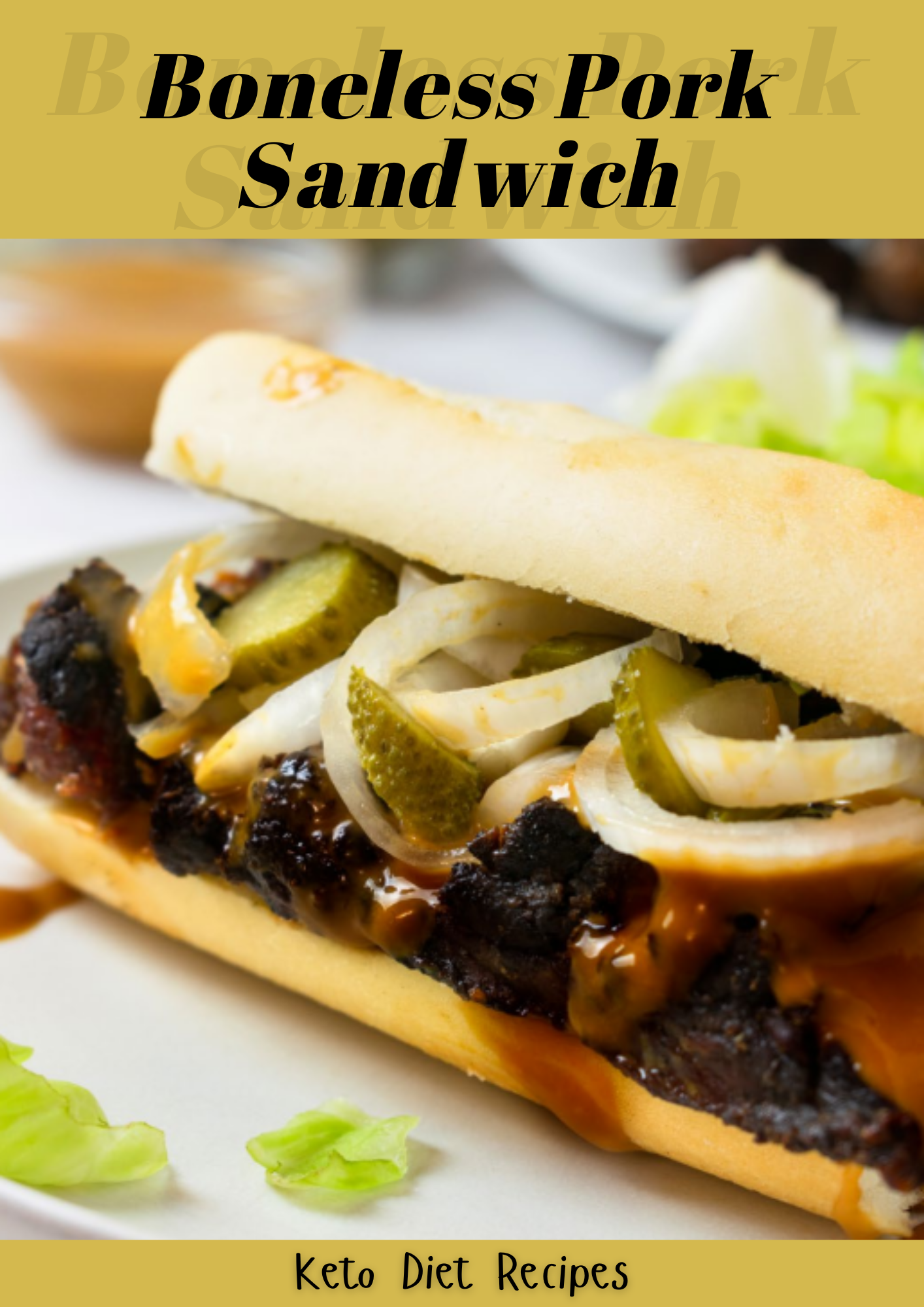 Boneless Pork Sandwich | Upgraded Health