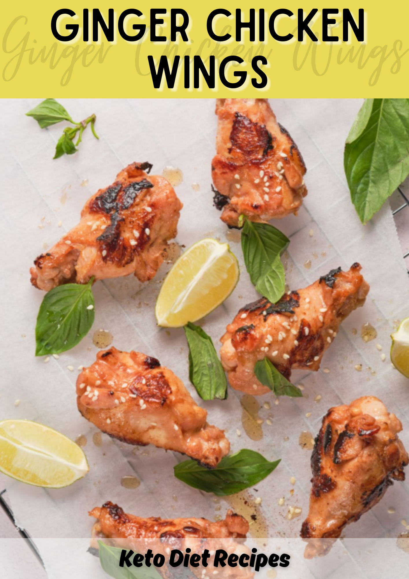 Ginger Chicken Wings | Upgraded Health
