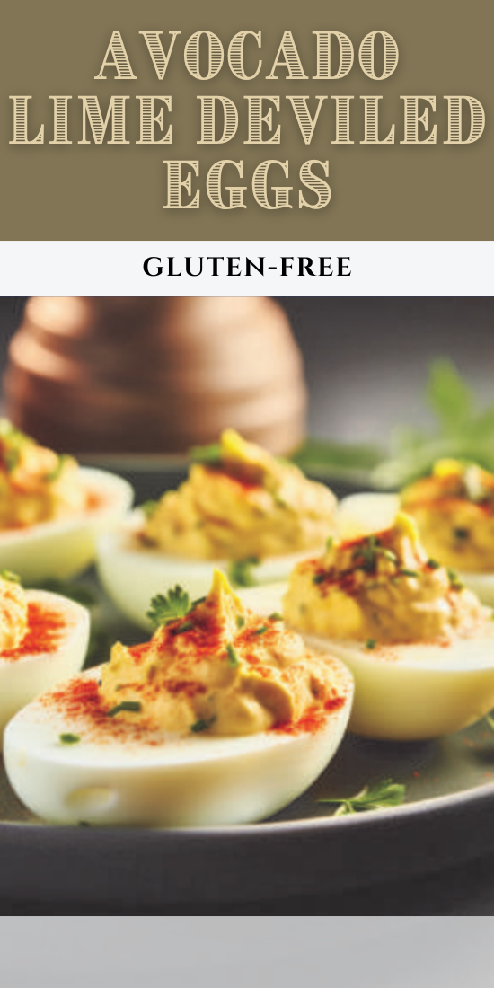 Avocado Lime Deviled Eggs | Upgraded Health