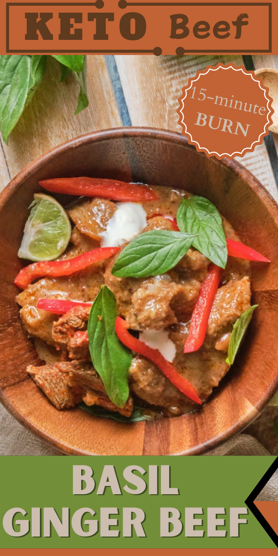 Basil Ginger Beef | Upgraded Health