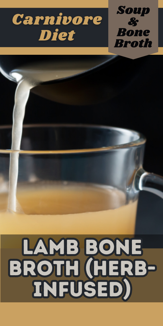 Lamb Bone Broth (Herb-infused) | Upgraded Health