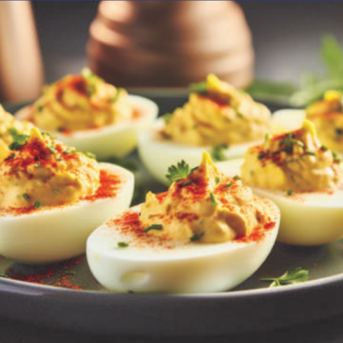 Avocado Lime Deviled Eggs | Upgraded Health