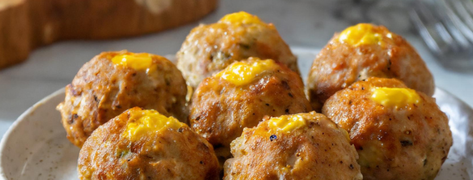 Egg Stuffed Meatballs | Upgraded Health