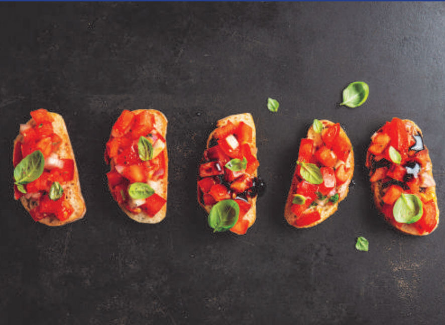 Tomato And Basil Bruschetta Upgraded Health
