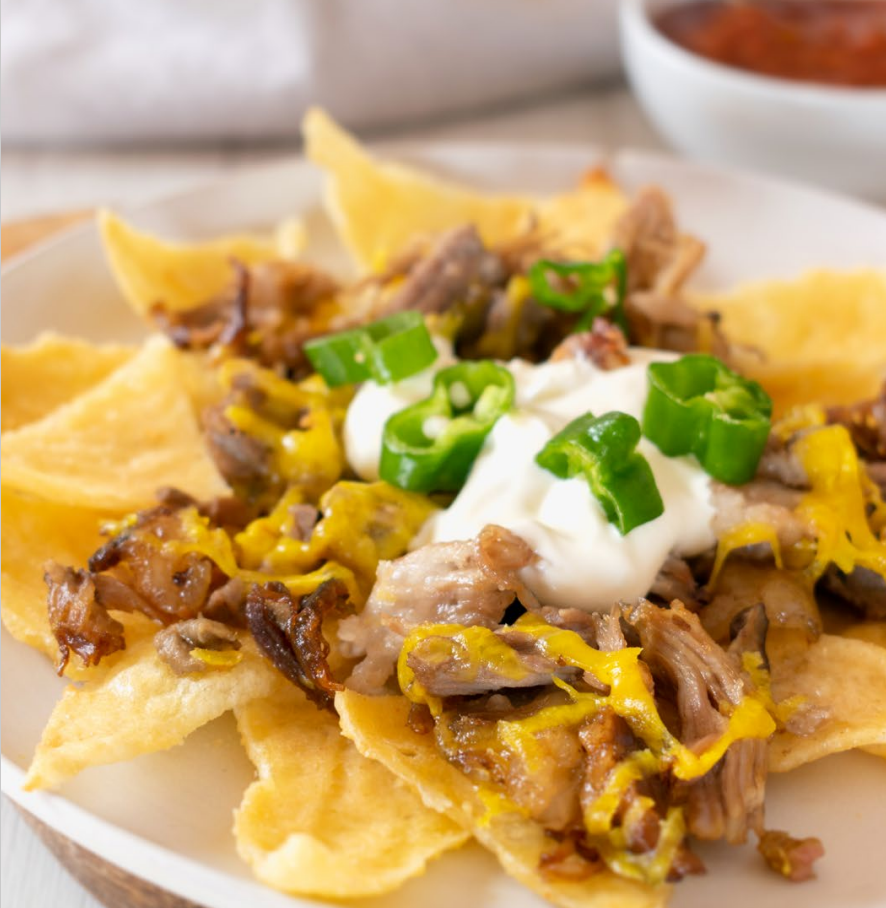 Pulled Pork Nachos | Upgraded Health