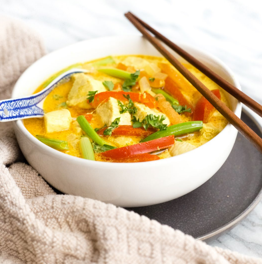 Thai Coconut Ginger Chicken Soup | Upgraded Health