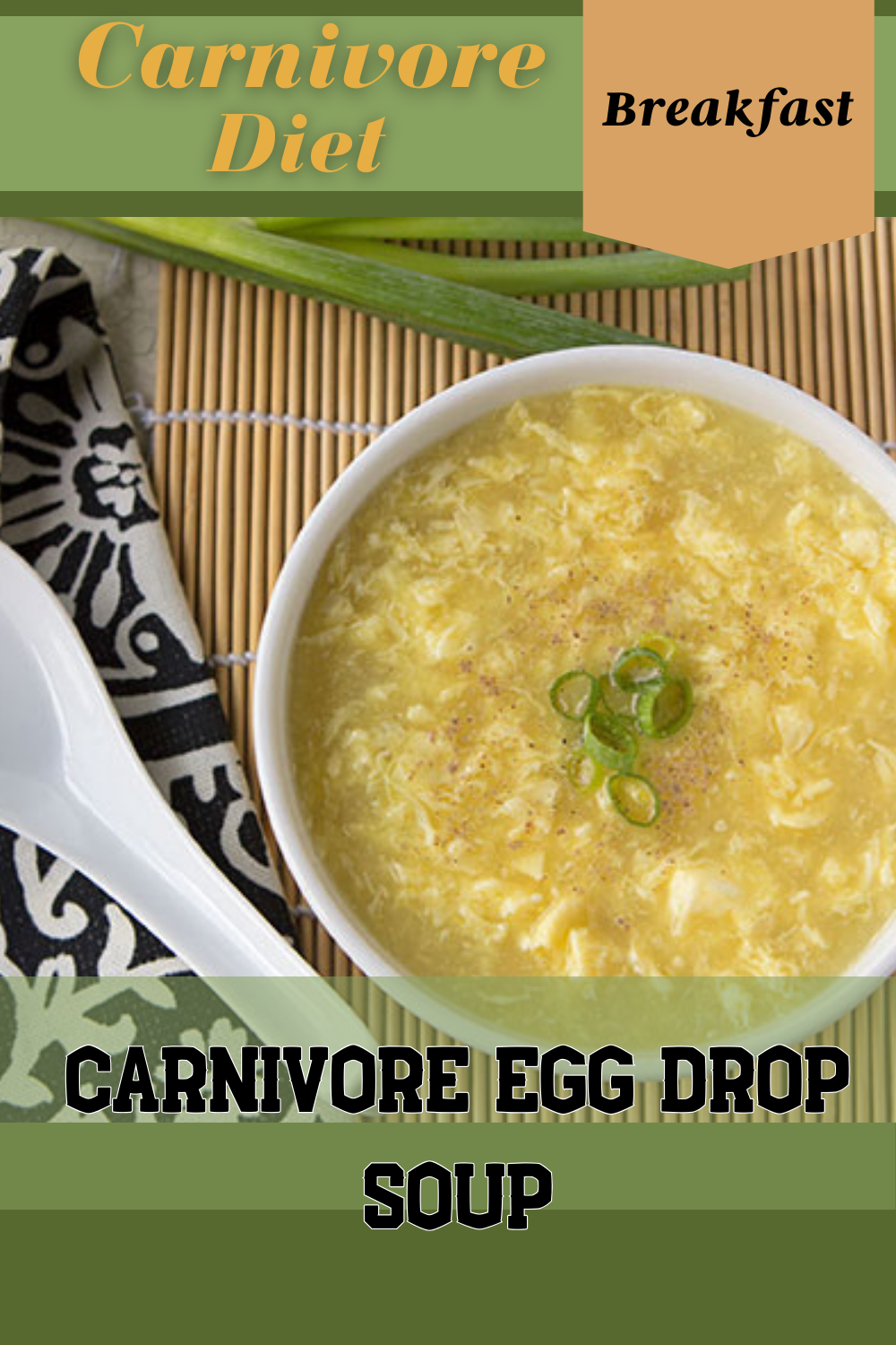 Carnivore Egg Drop Soup | Upgraded Health