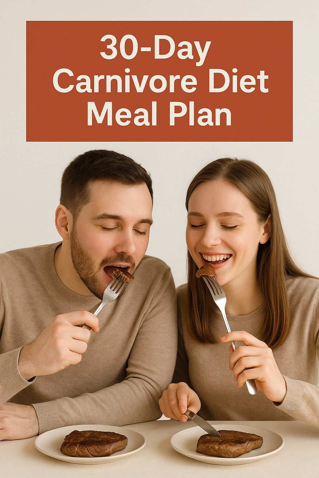 30-Day Carnivore Diet Meal Plan For Beginners | Upgraded Health