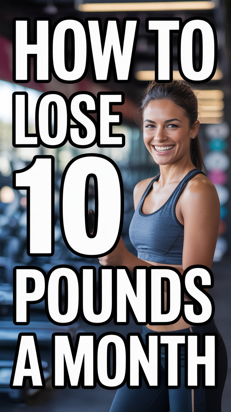 How To Lose 10 Pounds A Month | Upgraded Health