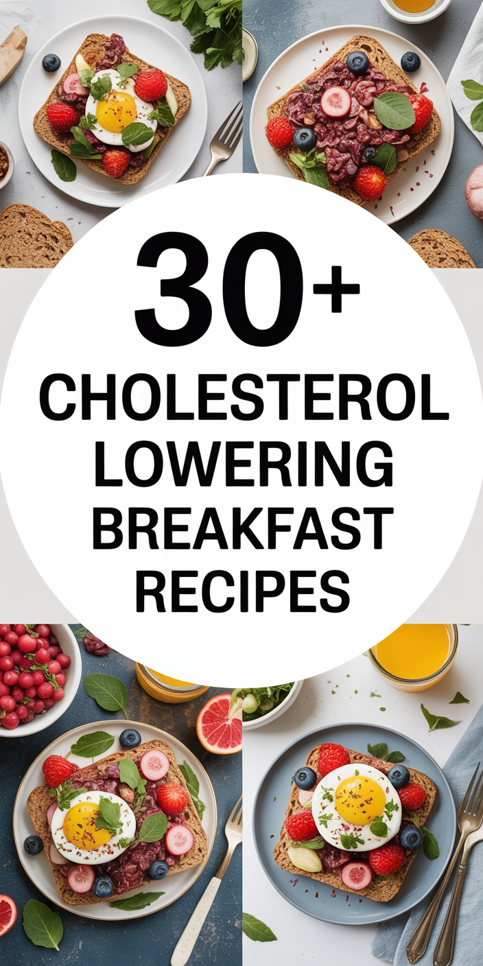 30+ Cholesterol Lowering Breakfast Recipes: Your Complete Guide to ...