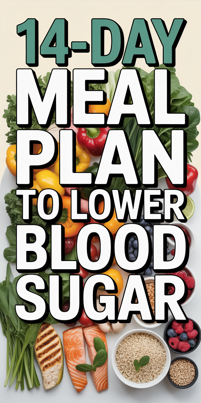 14-Day Meal Plan to Lower Blood Sugar & Reverse Insulin Resistance for ...