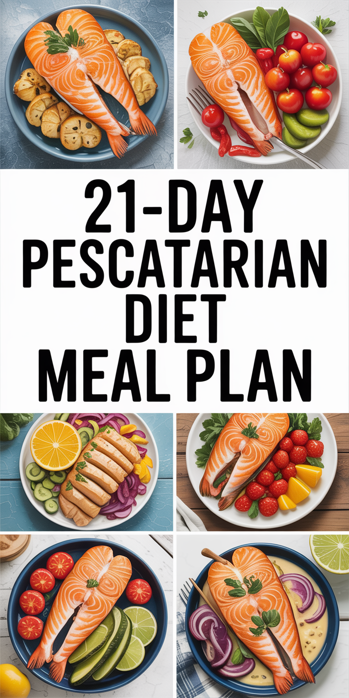 21-Day Pescatarian Diet Meal Plan | Upgraded Health