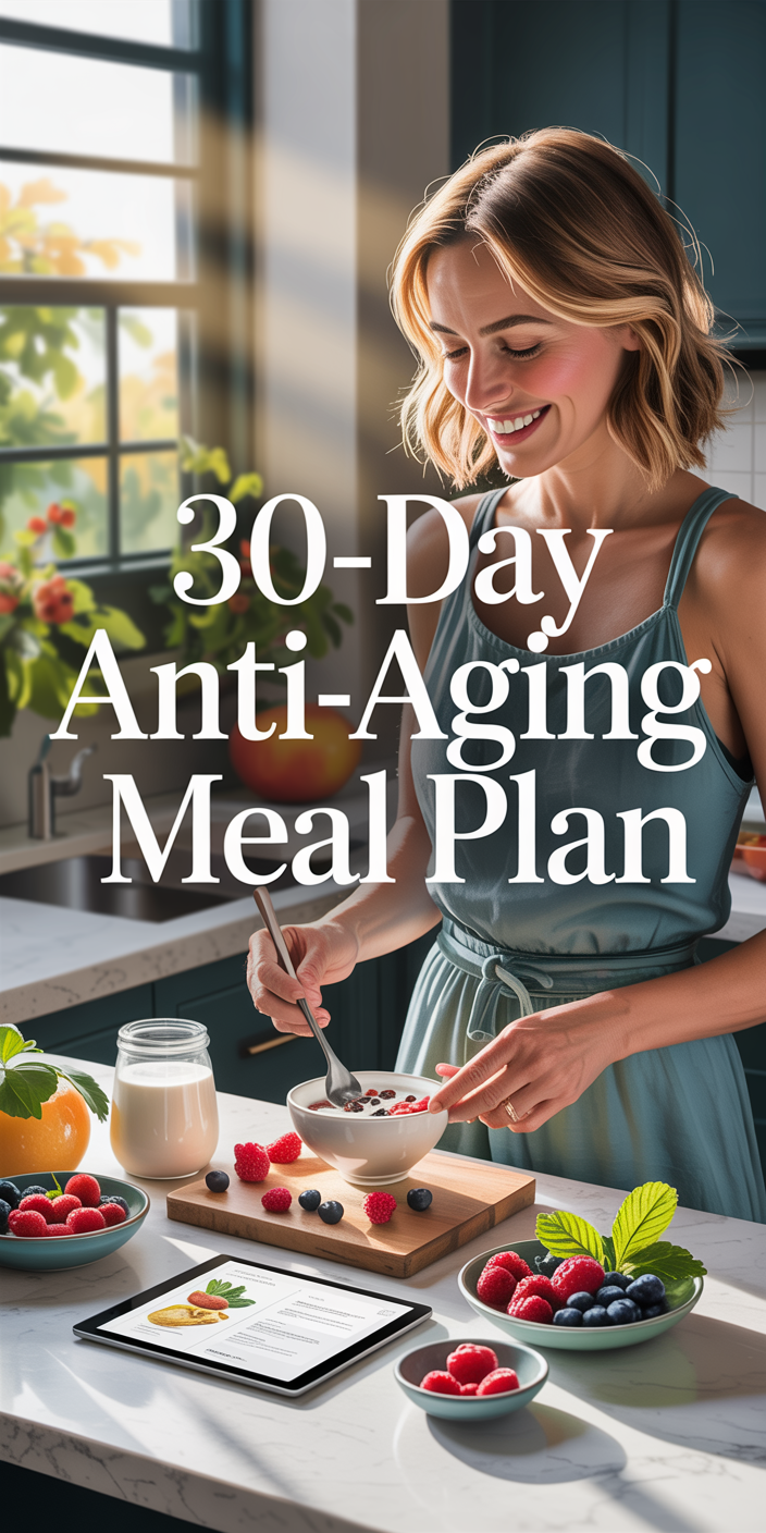 30-Day Anti-Aging Meal Plan | Upgraded Health