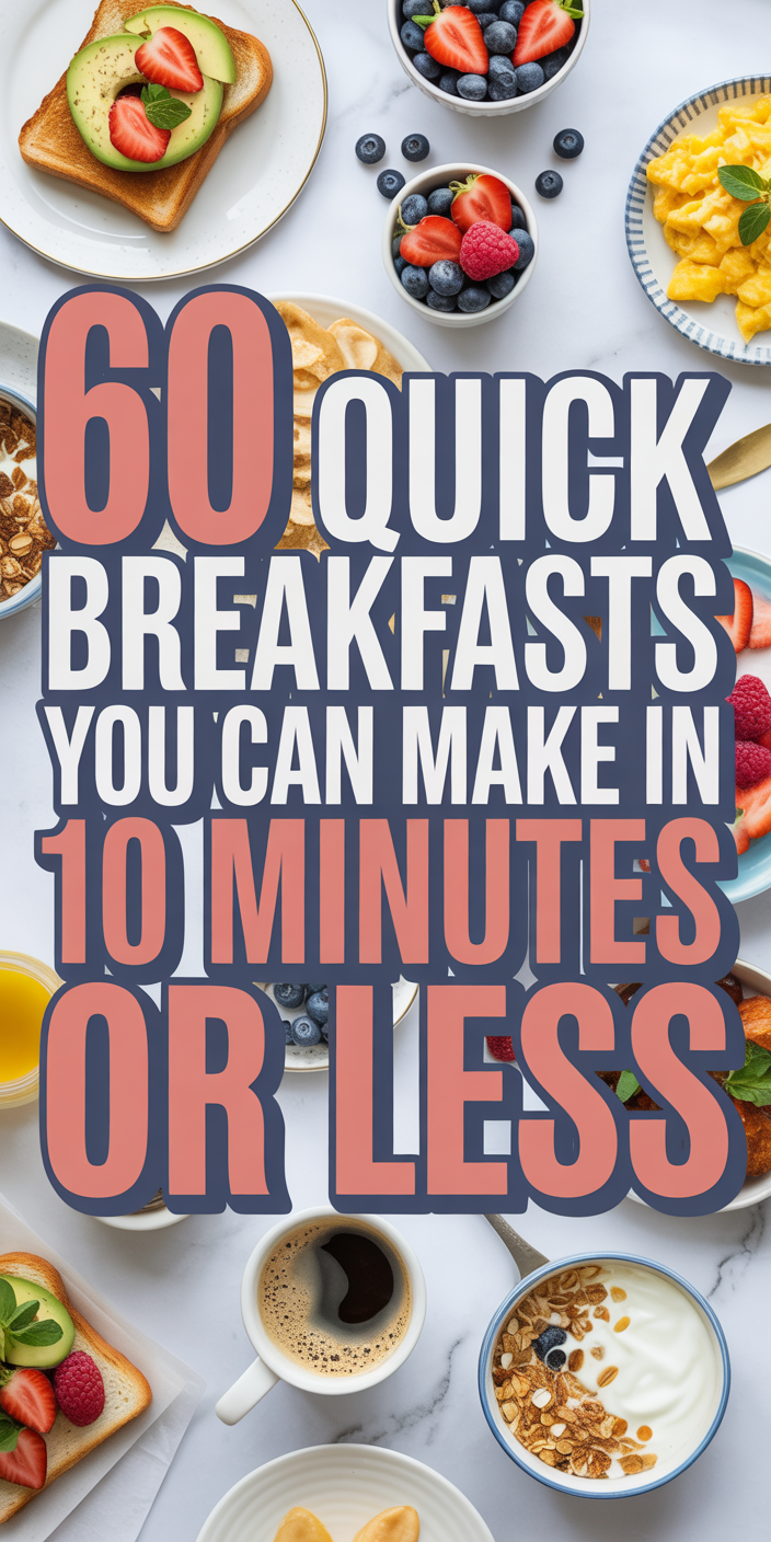 60 Quick Breakfasts You Can Make in 10 Minutes or Less for Busy ...