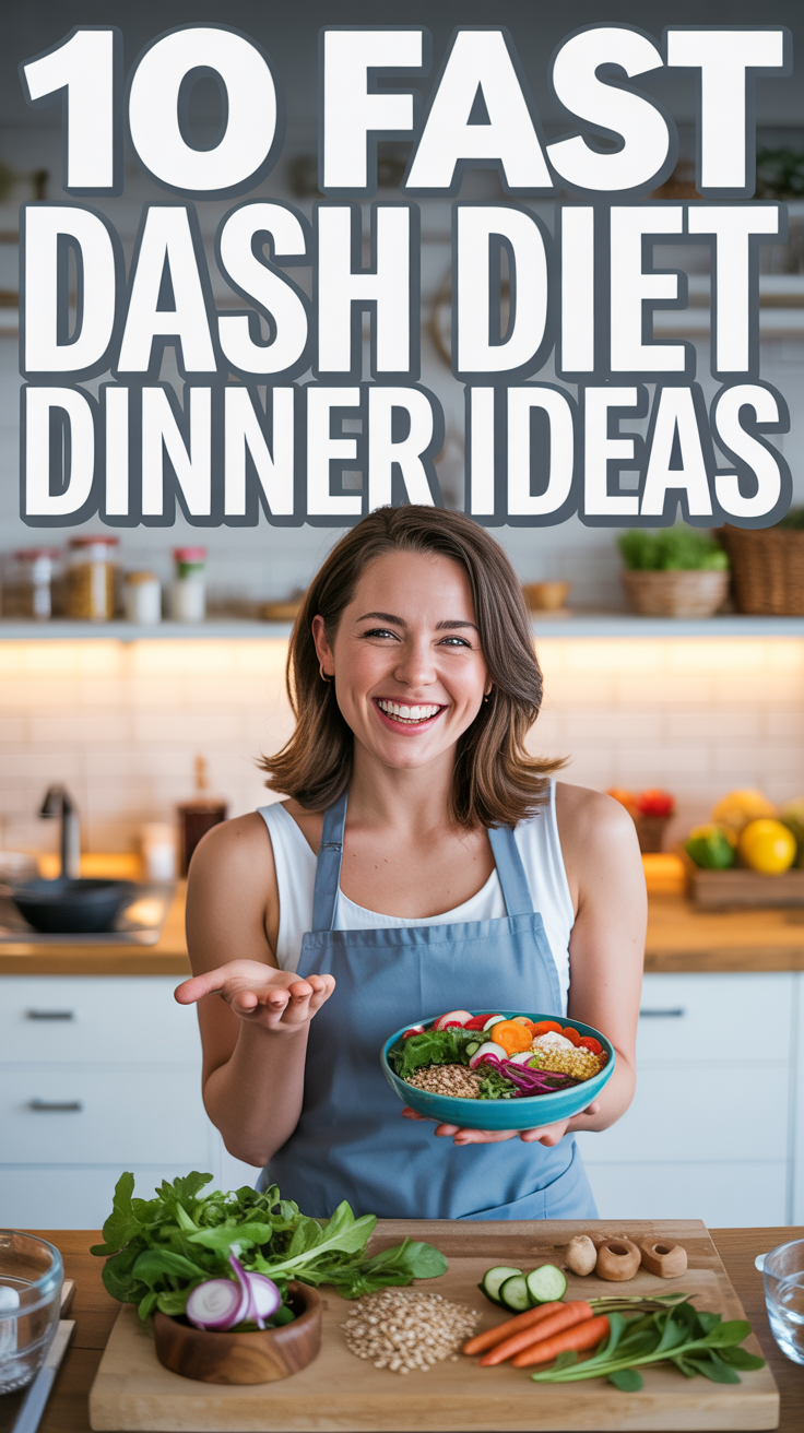 10 Fast DASH Diet Dinner Ideas | Upgraded Health