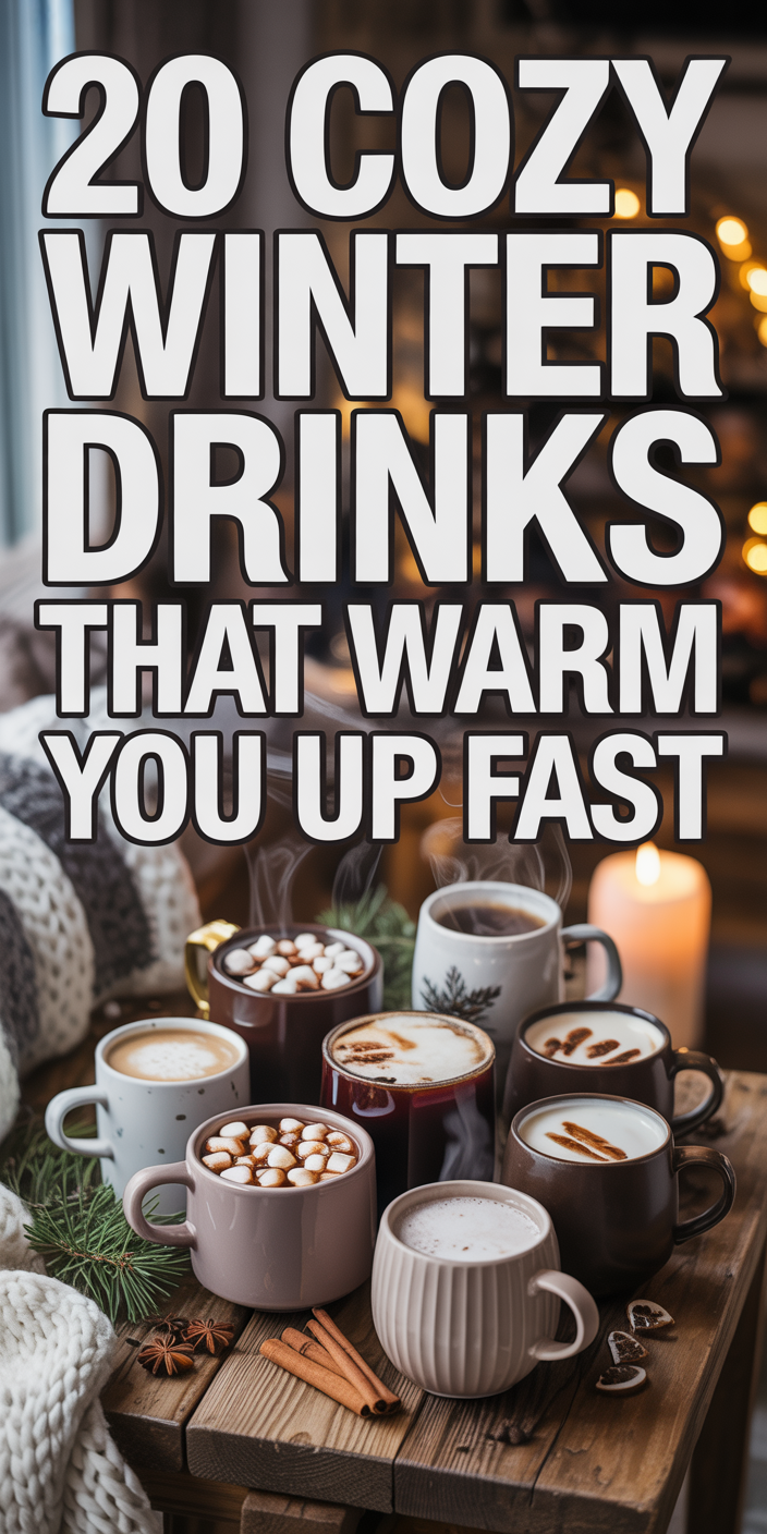 20 Cozy Winter Drinks That Warm You Up Fast for Ultimate Comfort and ...
