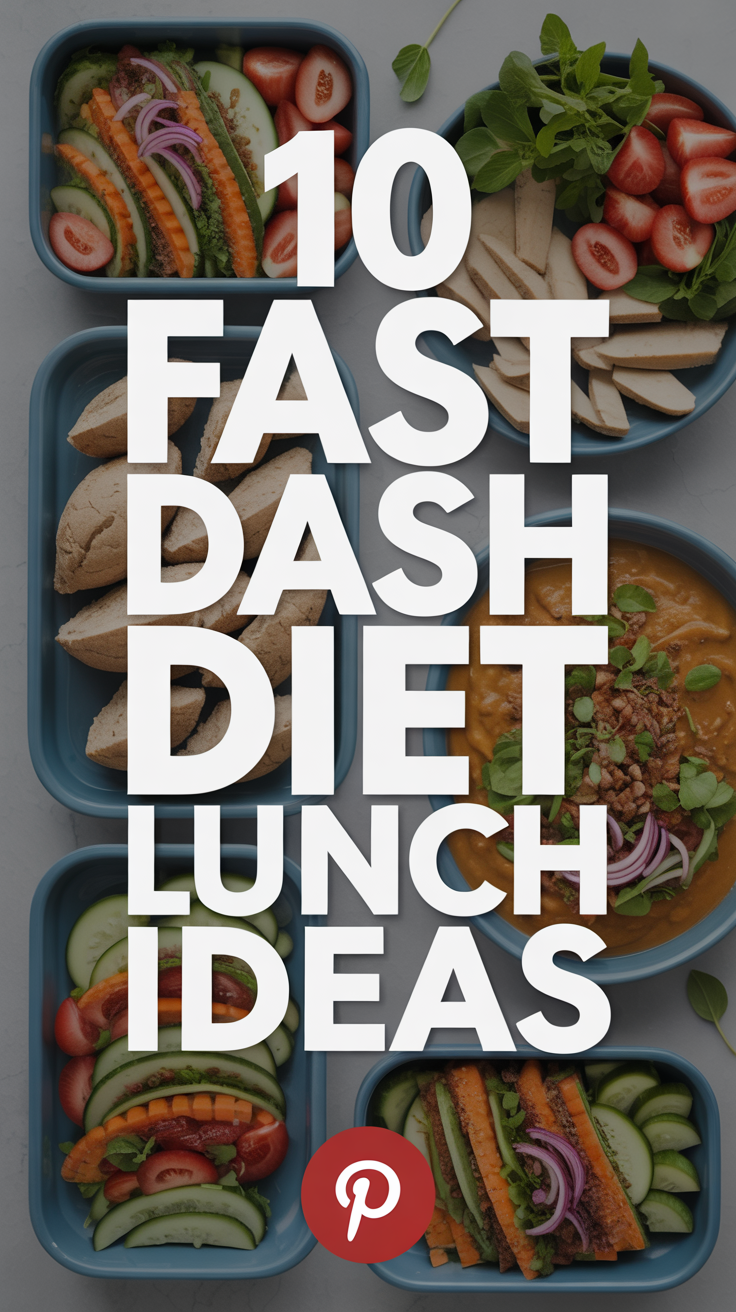 10 Fast DASH Diet Lunch Ideas | Upgraded Health