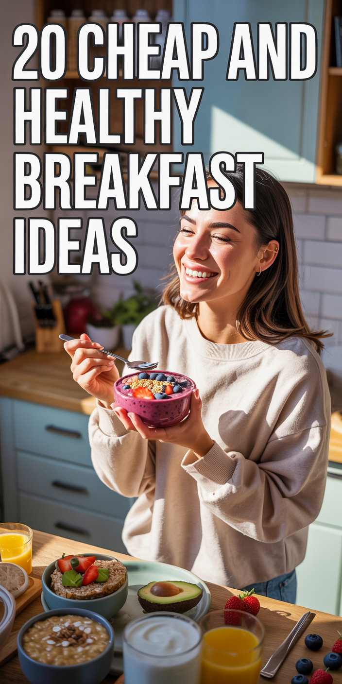 20 Cheap and Healthy Breakfast Ideas | Upgraded Health