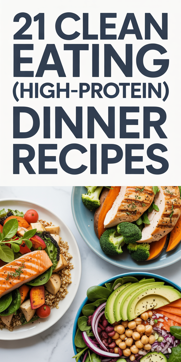 21 Clean Eating (High-Protein) Dinner Recipes | Upgraded Health