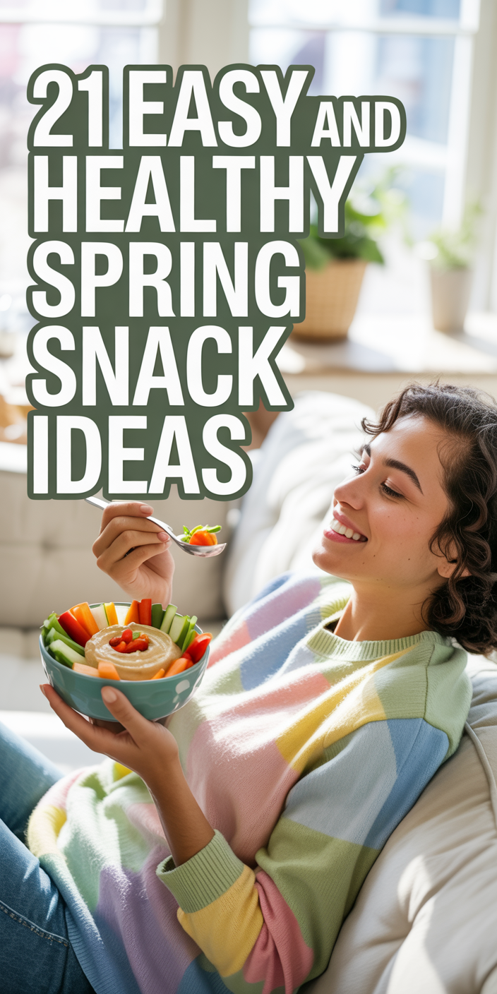 21 Easy and Healthy Spring Snack Ideas | Upgraded Health