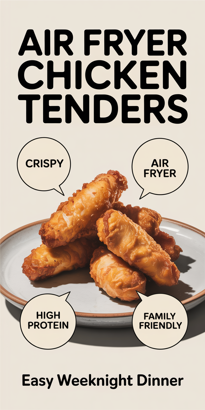 How To Make Air Fryer Chicken Tenders | Upgraded Health