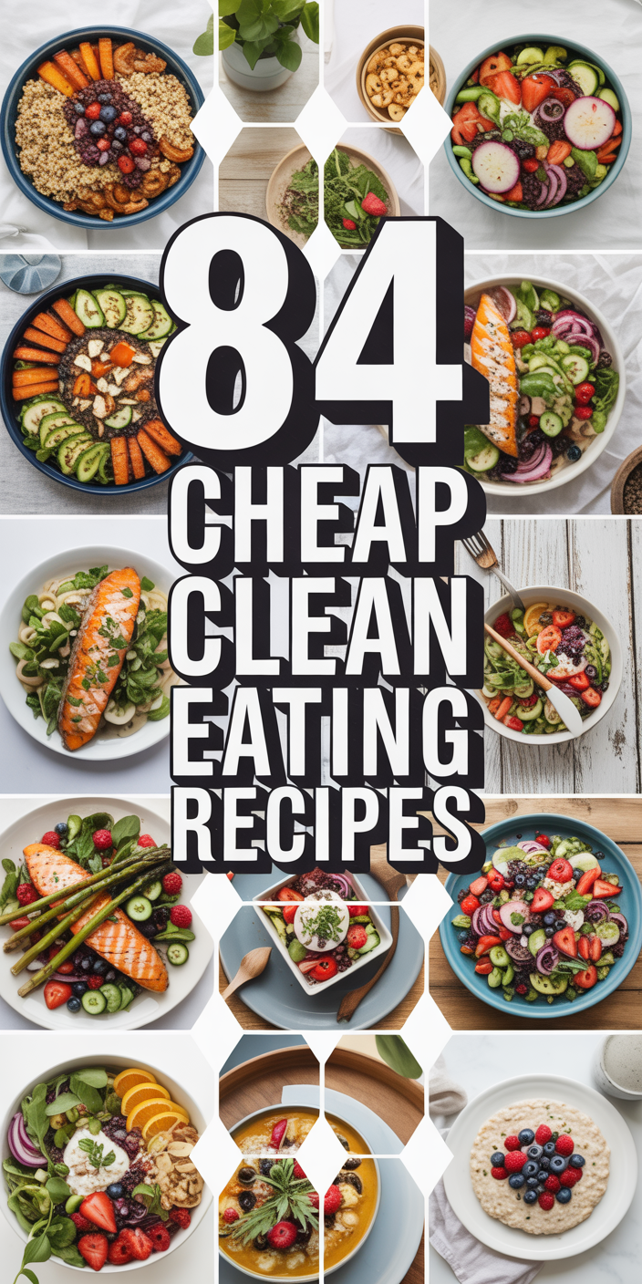 84 Cheap Clean Eating Recipes | Upgraded Health