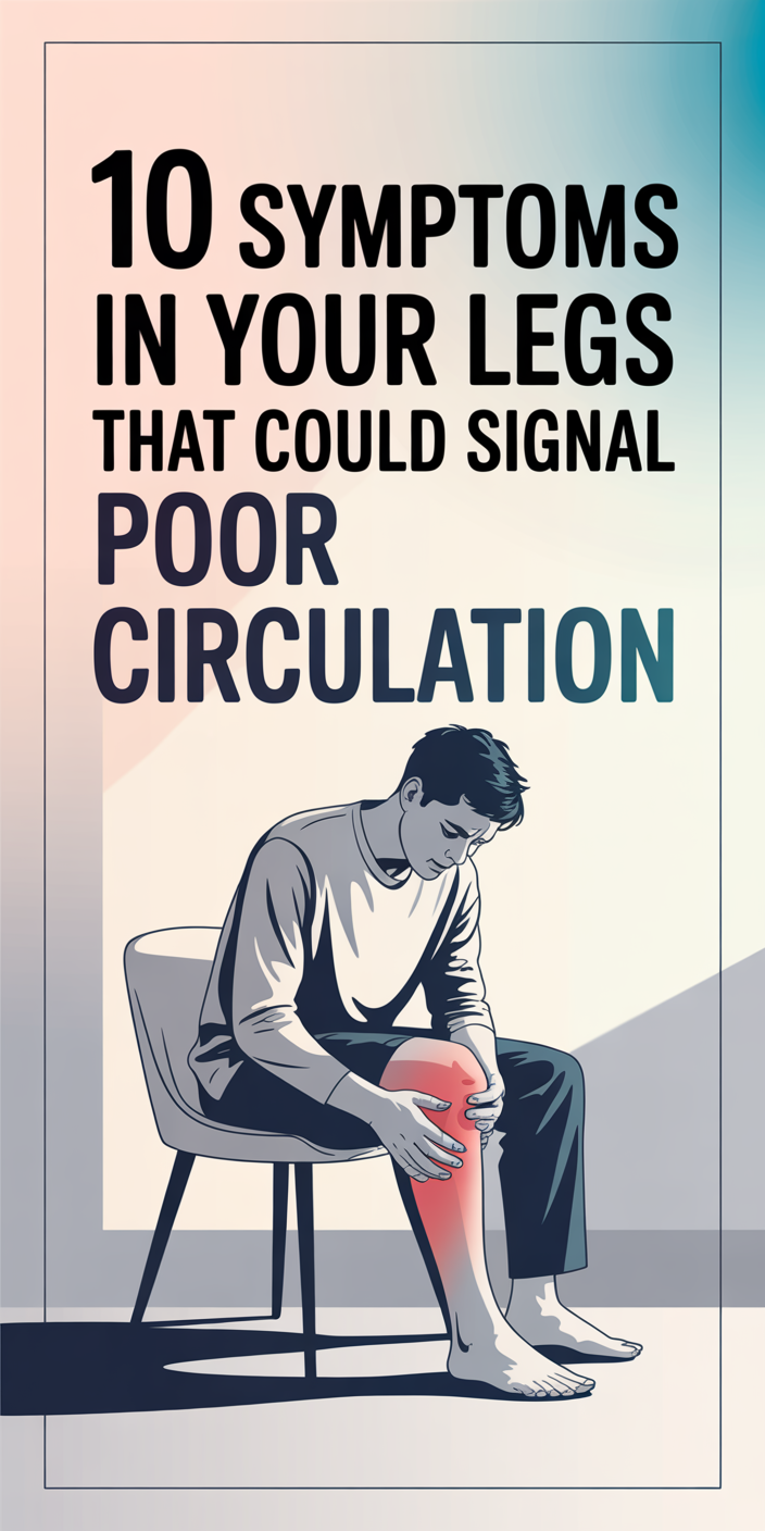 10 Symptoms in Your Legs That Could Signal Poor Circulation | Upgraded ...