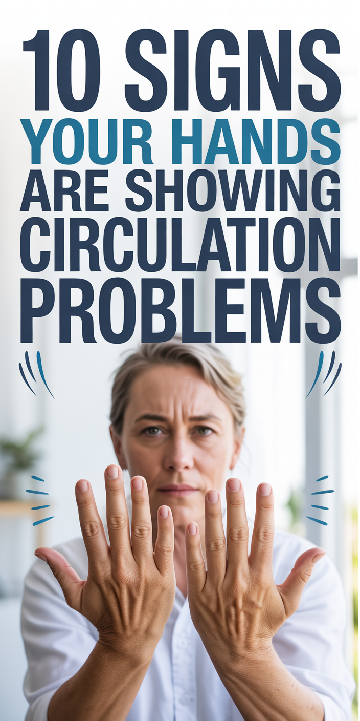 10 Signs Your Hands Are Showing Circulation Problems | Upgraded Health