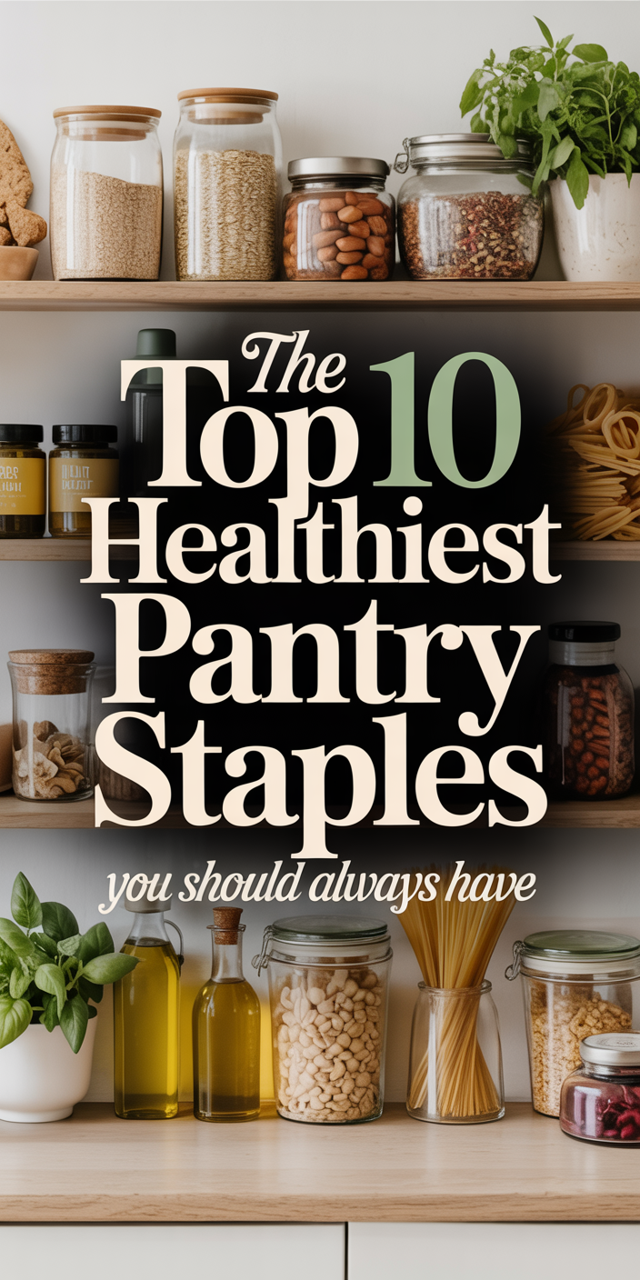 10 Pantry Powerhouses: The Healthiest Staples You Should Always Have ...