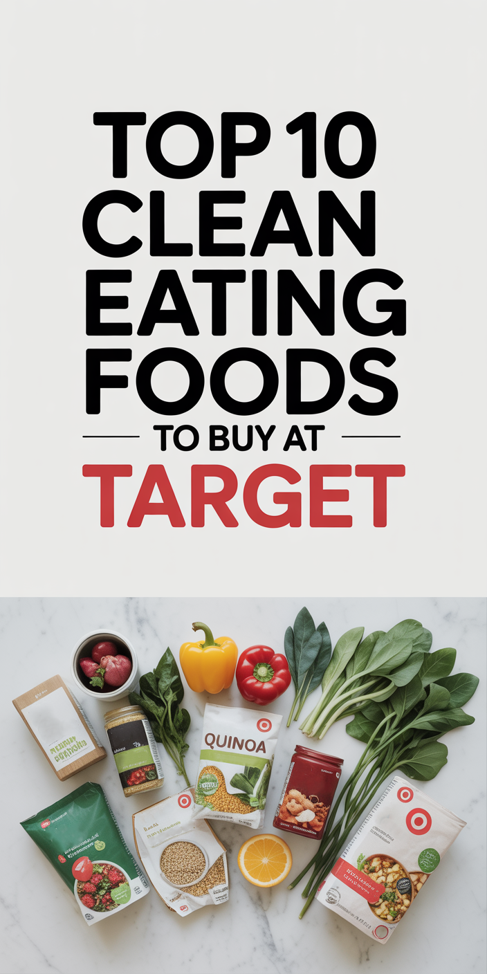 Top 10 Clean-Eating Buys At Target: The 2026 Shopper’s Guide To Healthy ...
