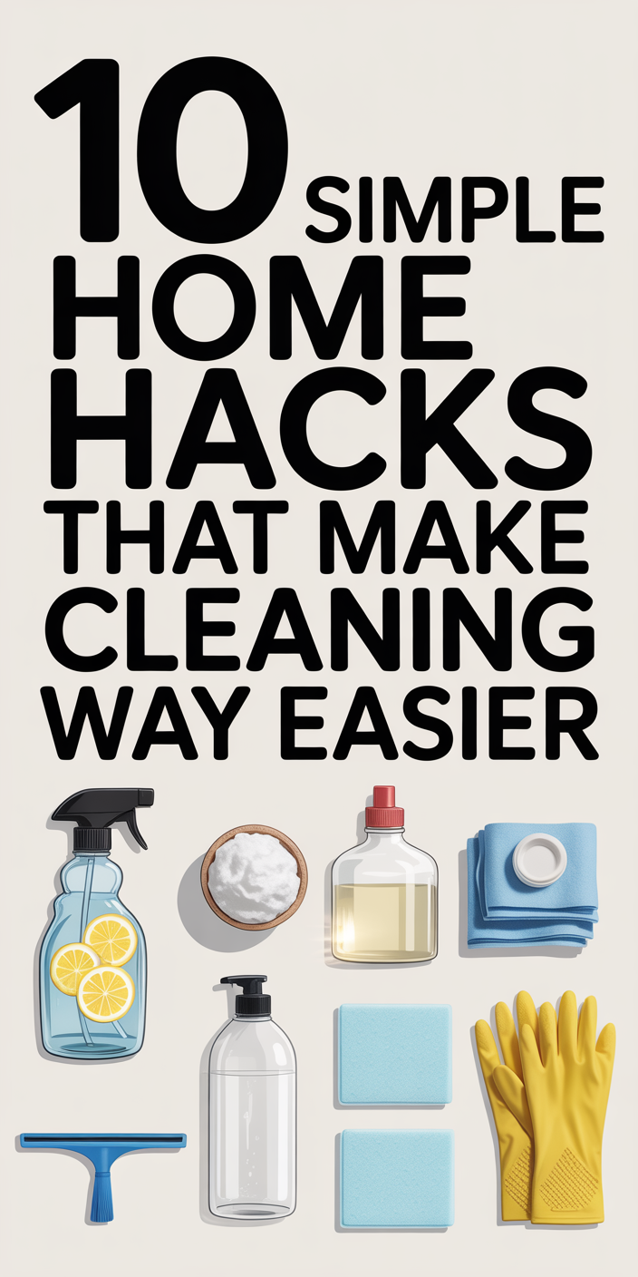 10 Simple Home Hacks That Make Cleaning Way Easier (Quick, Practical ...