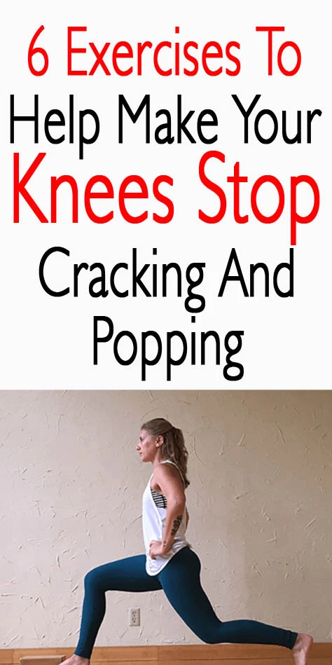 6 Exercises To Help Make Your Knees Stop Cracking