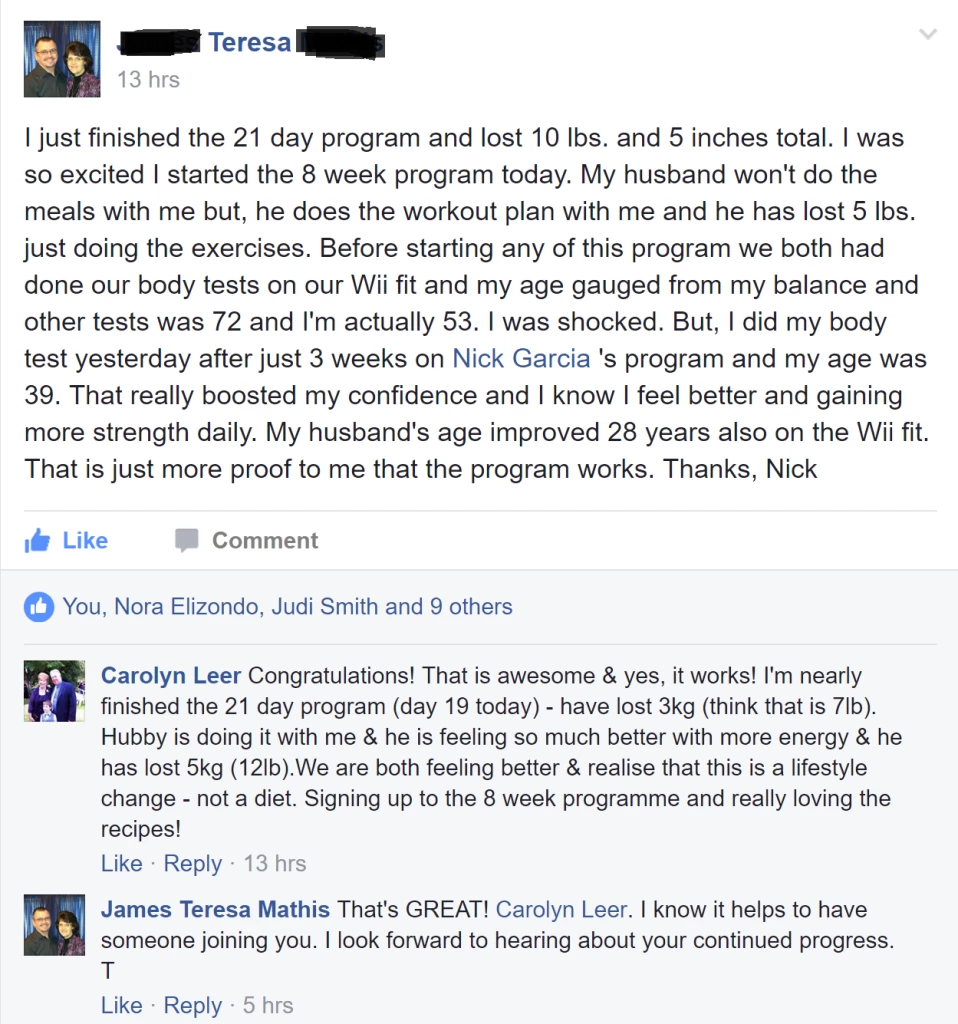 3 week_teresa mathis | Upgraded Health